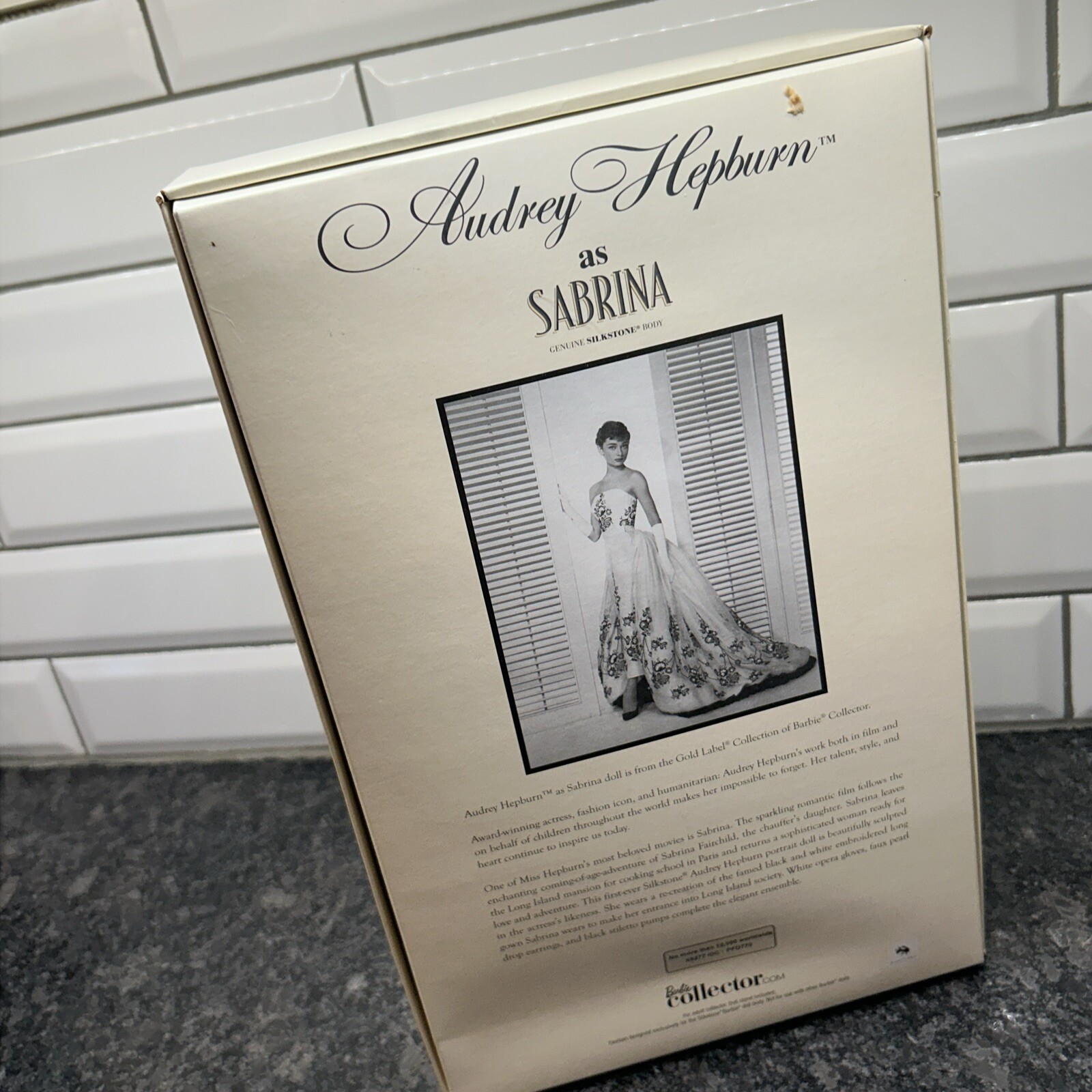 Mattel Barbie Collector Audrey Hepburn Sabrina Fashion Doll - X8277 for ...