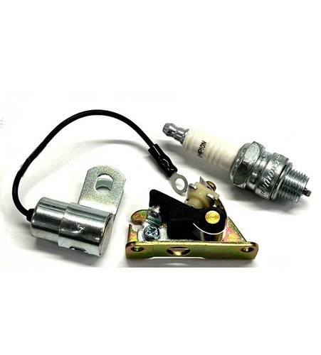 POINTS , CONDENSER , SPARK PLUG F/ J.I. Case Ingersoll 444 Garden ...