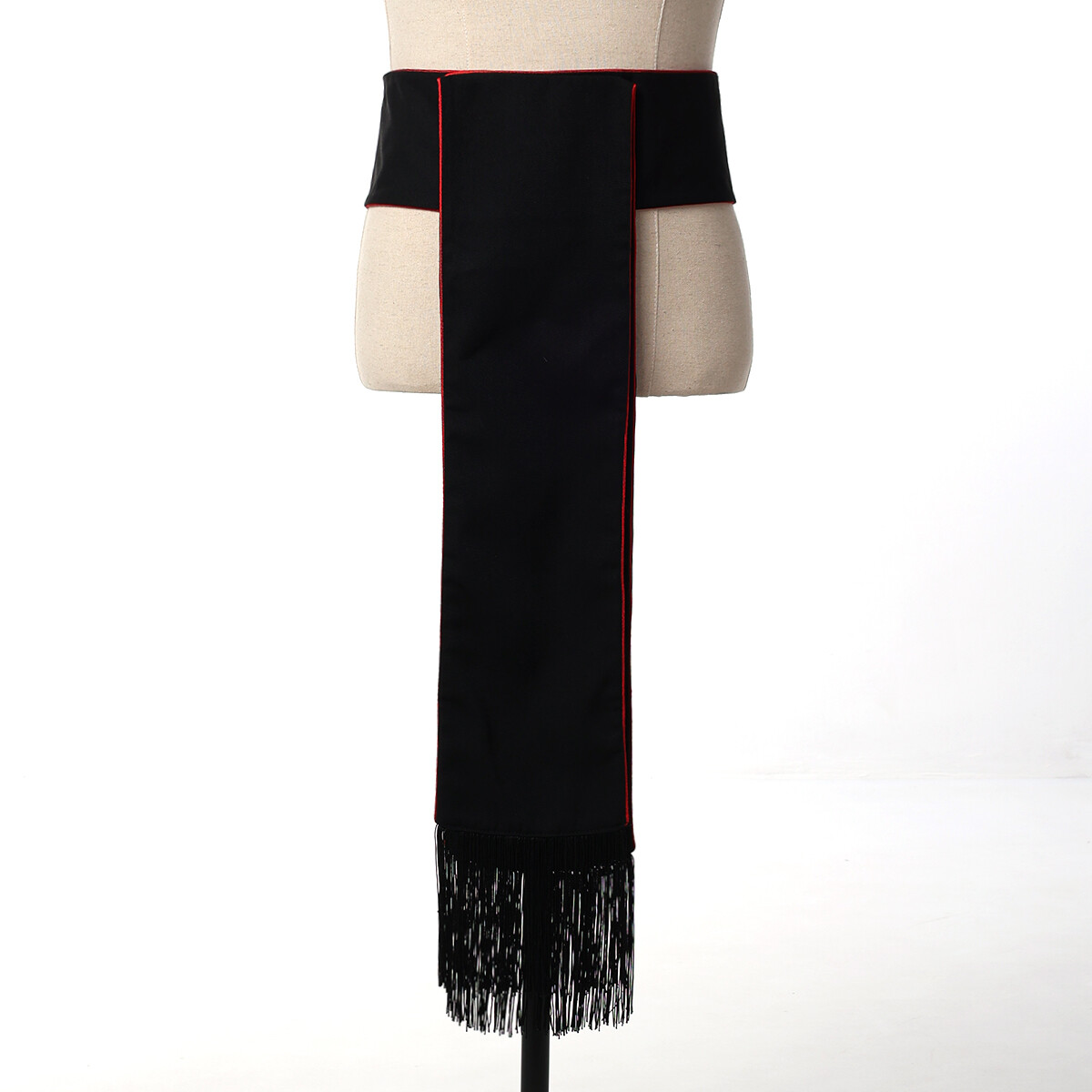 Clergy Black Band Cincture With Fringe Bishop Priest Roman Cassock ...