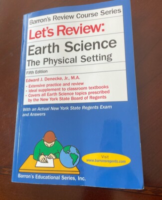Barron's Review Book Earth Science The Physical Setting Fifth Edition ...
