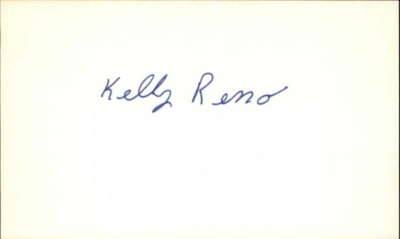 KELLY RENO THE BLACK STALLION Signed 3"x5" Index Card | eBay