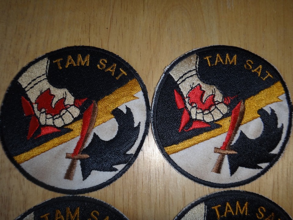 4 Vietnam War Patches US MACV-SOG Special Forces Recon Team TAM SAT | eBay