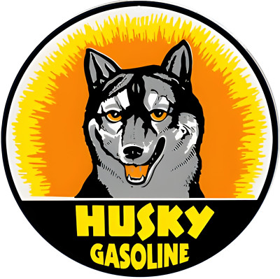 Husky Gasoline Vintage Vinyl Decal Sticker Waterproof | eBay