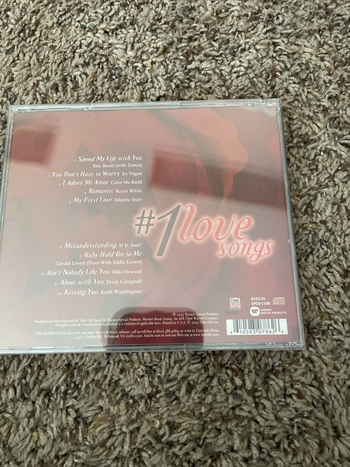 Factory Sealed Time Life #1 Love Songs by Various Artists CD | eBay
