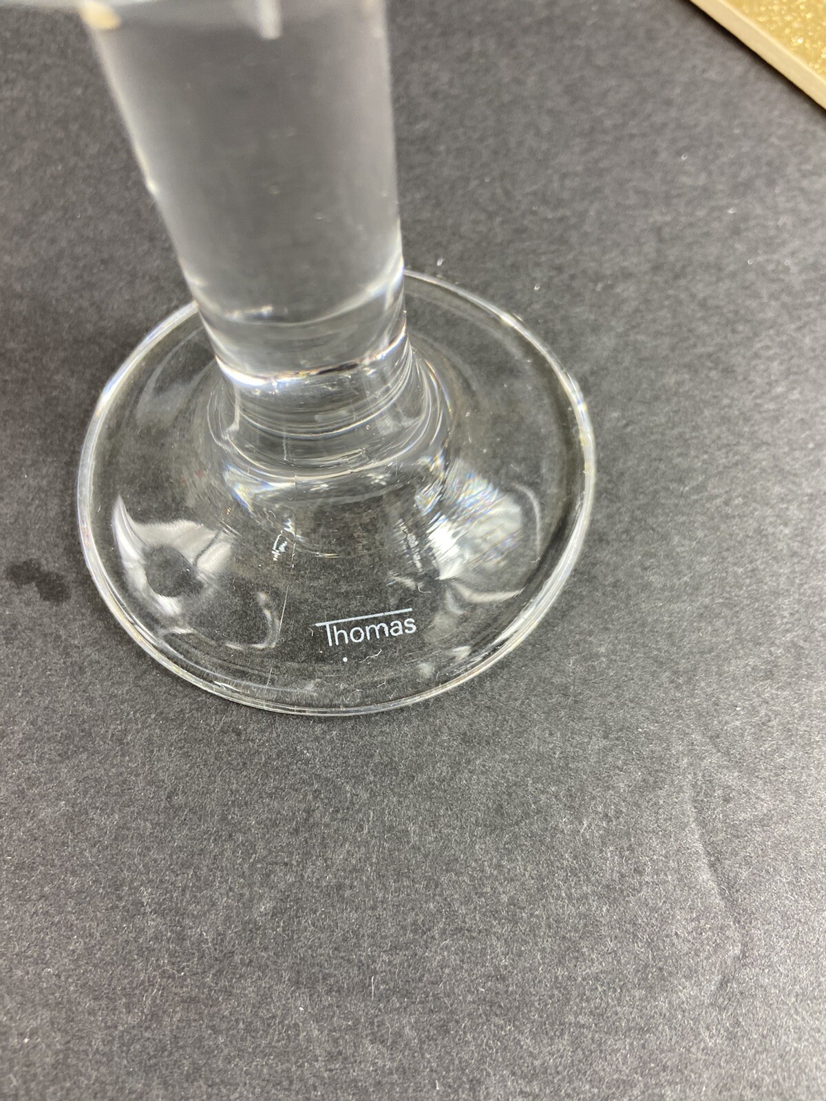 THOMAS COLONNA WINE GLASS VINTAGE SIGNED | eBay