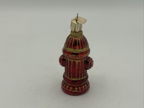 Old World Christmas Ornament Merck Fire Hydrant | eBay