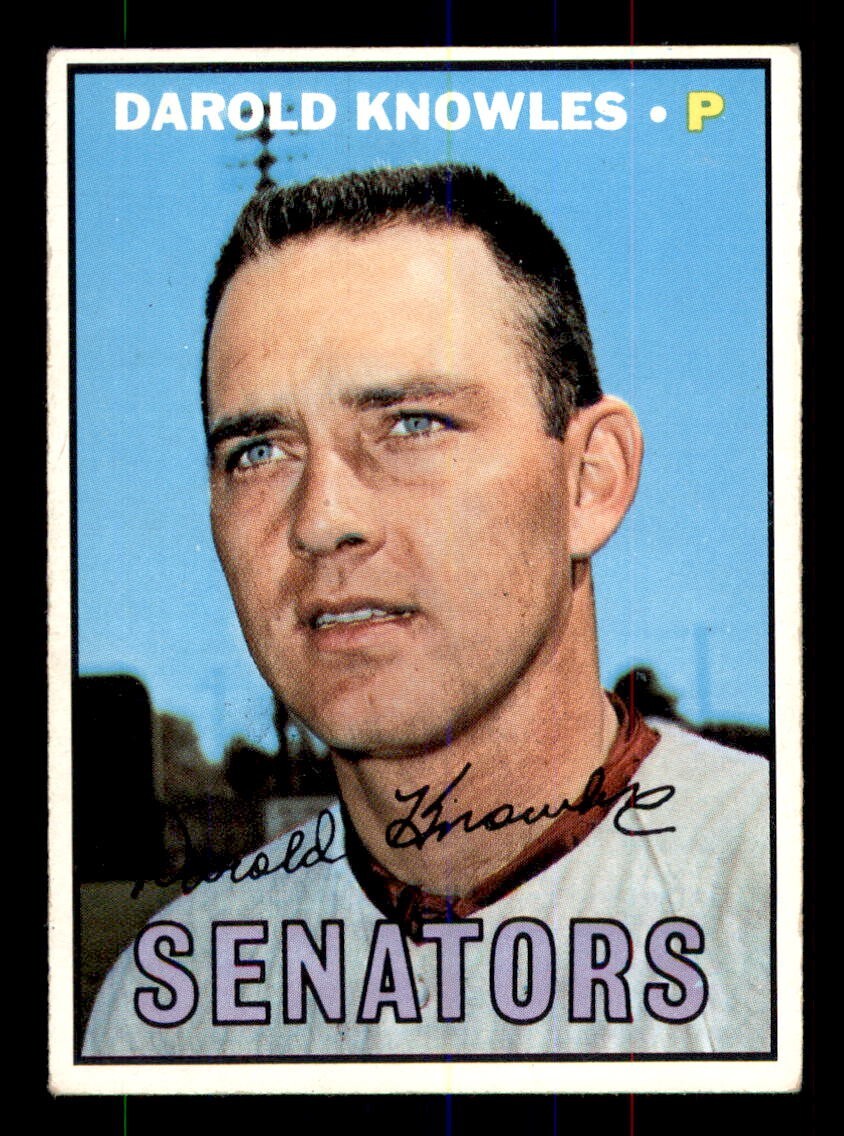 1967 Topps Baseball #362 Darold Knowles EX *e1 | eBay