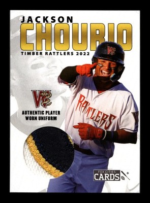 2025 Wisconsin Timber Rattlers Jackson Chourio 3 Color Patch Fox Cities ...