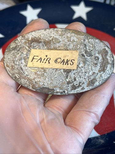 Dug Civil War Us Box Plate Found 1954 By Will Gavin Fair Oaks | eBay