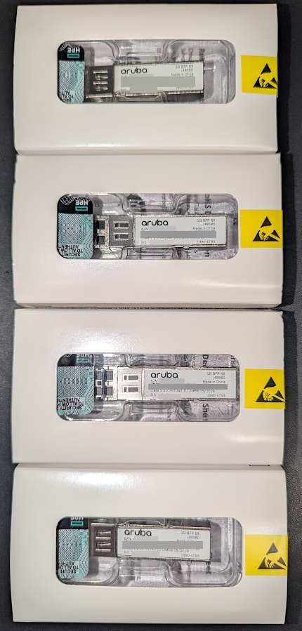NEW IN BOX - J4858D Aruba 1G SFP LC SX 500m MMF Transceiver Genuine OEM Part! | eBay