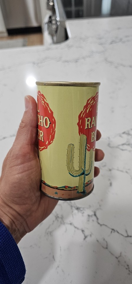 Near Mint El Rancho Ring Pull Beer Can. Light Desert Version Maier ...