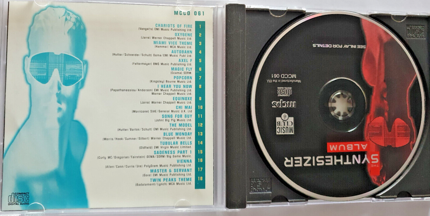 Various Artists - Synthesizer Album (1992) for sale online | eBay UK