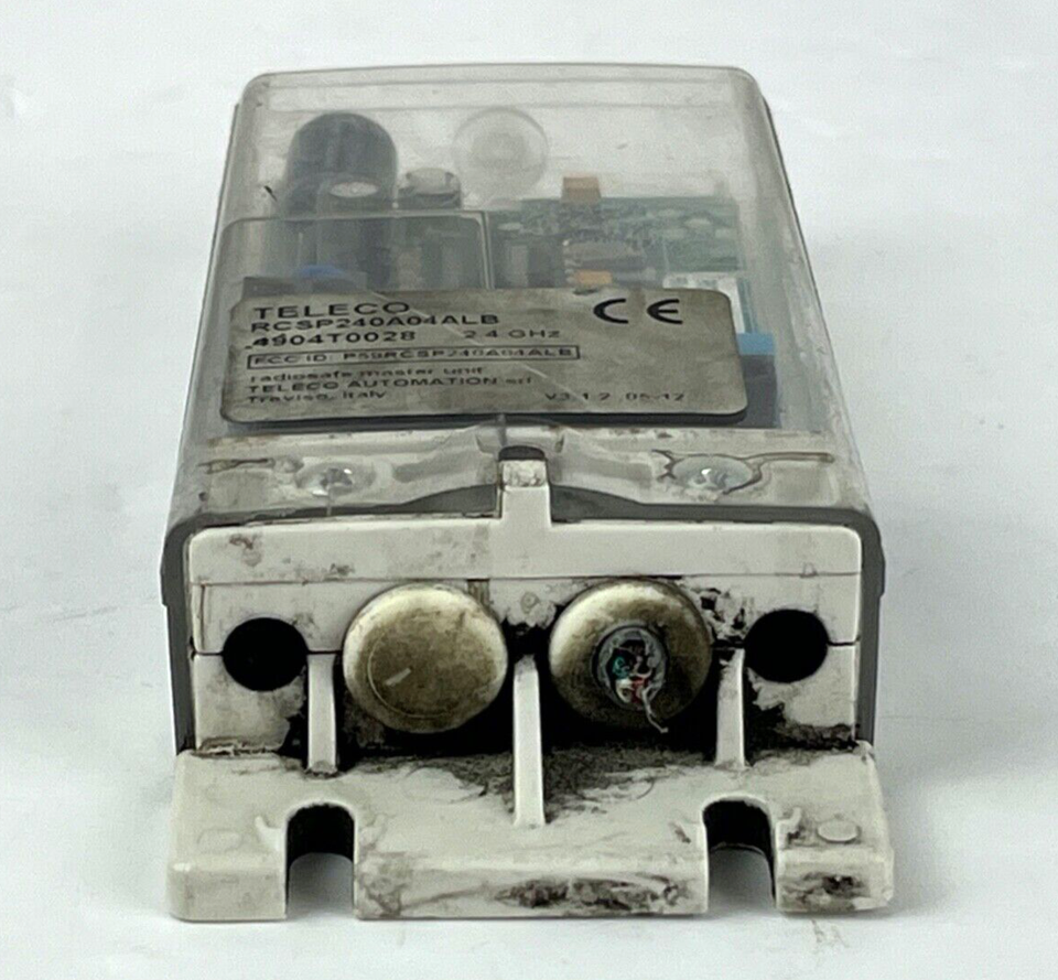 TELECO AUTOMATION RCSP240A04ALB RADIOSAFE MASTER UNIT 2.4Ghz 12/24V ...