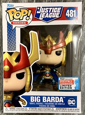 Funko POP! Big Barda Justice League #481 2023 Fall Convention Exclusive ...