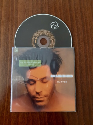 RAMMSTEIN - Mutter - Mega Rare 2-Track Single CD in Cardboard incl. 5/4 ...