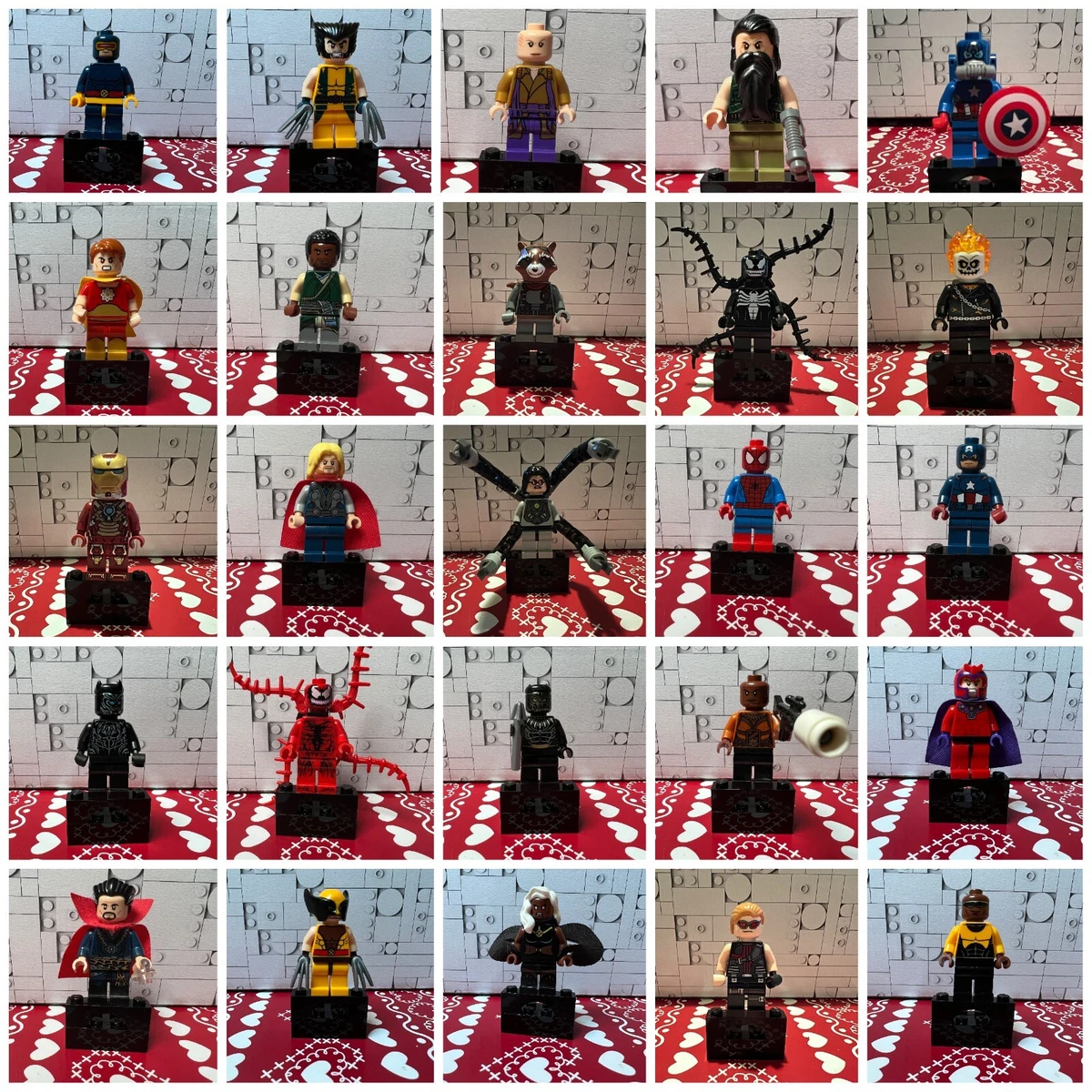 Lego Marvel X Men Characters