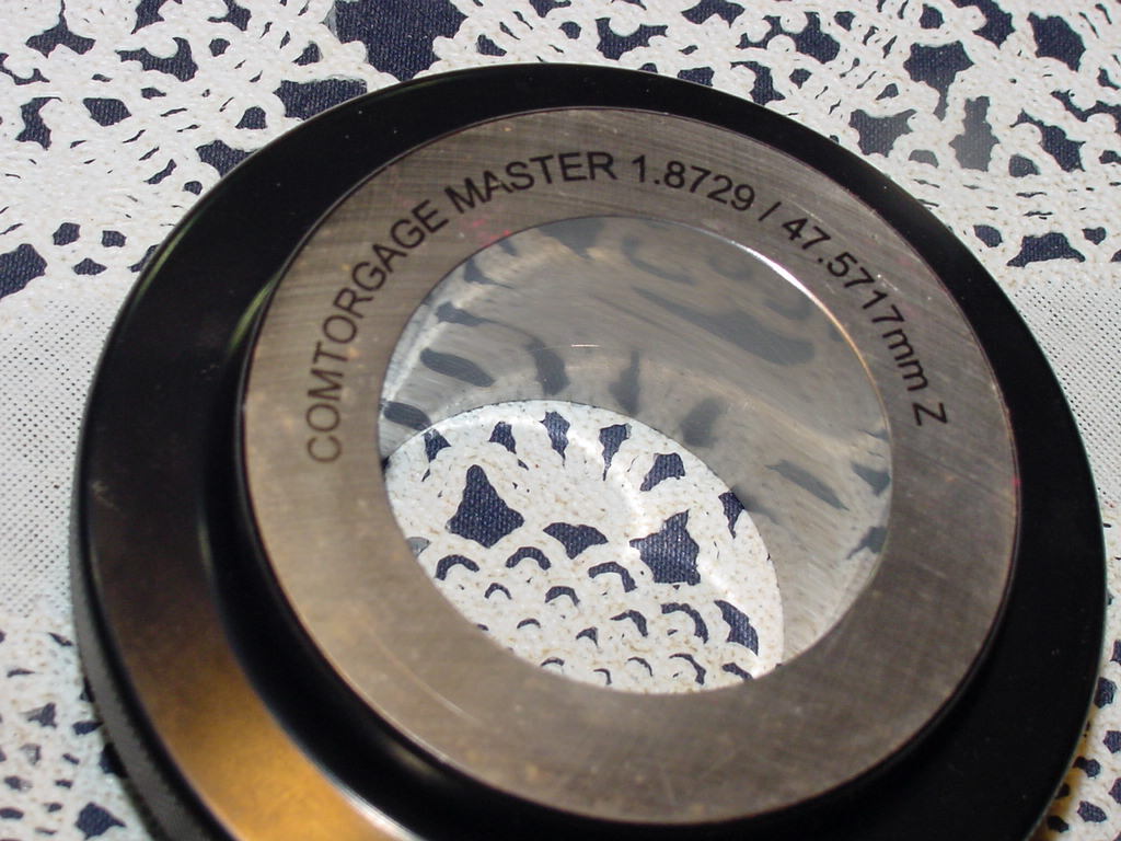 Comtorgage 1.8729 Inch / 47.5717 mm Z Bore Gage Setting Ring Master ...