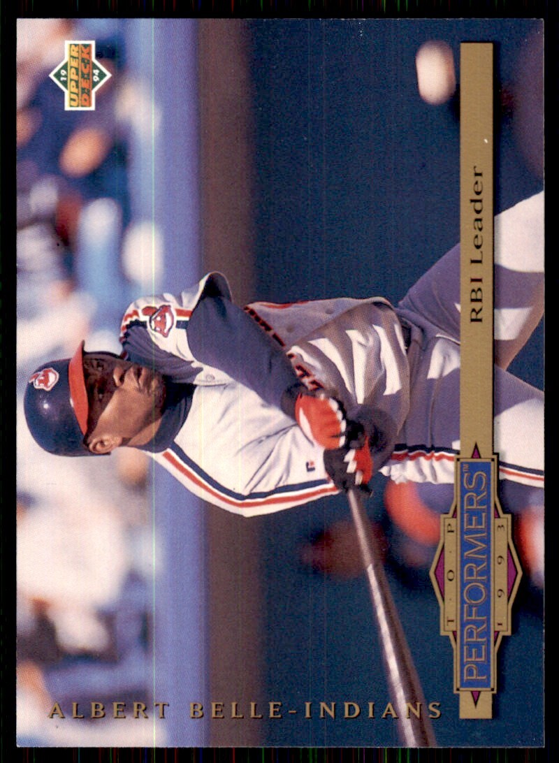 1994 Upper Deck Collector's Choice Albert Belle Baseball Cards #314 | eBay