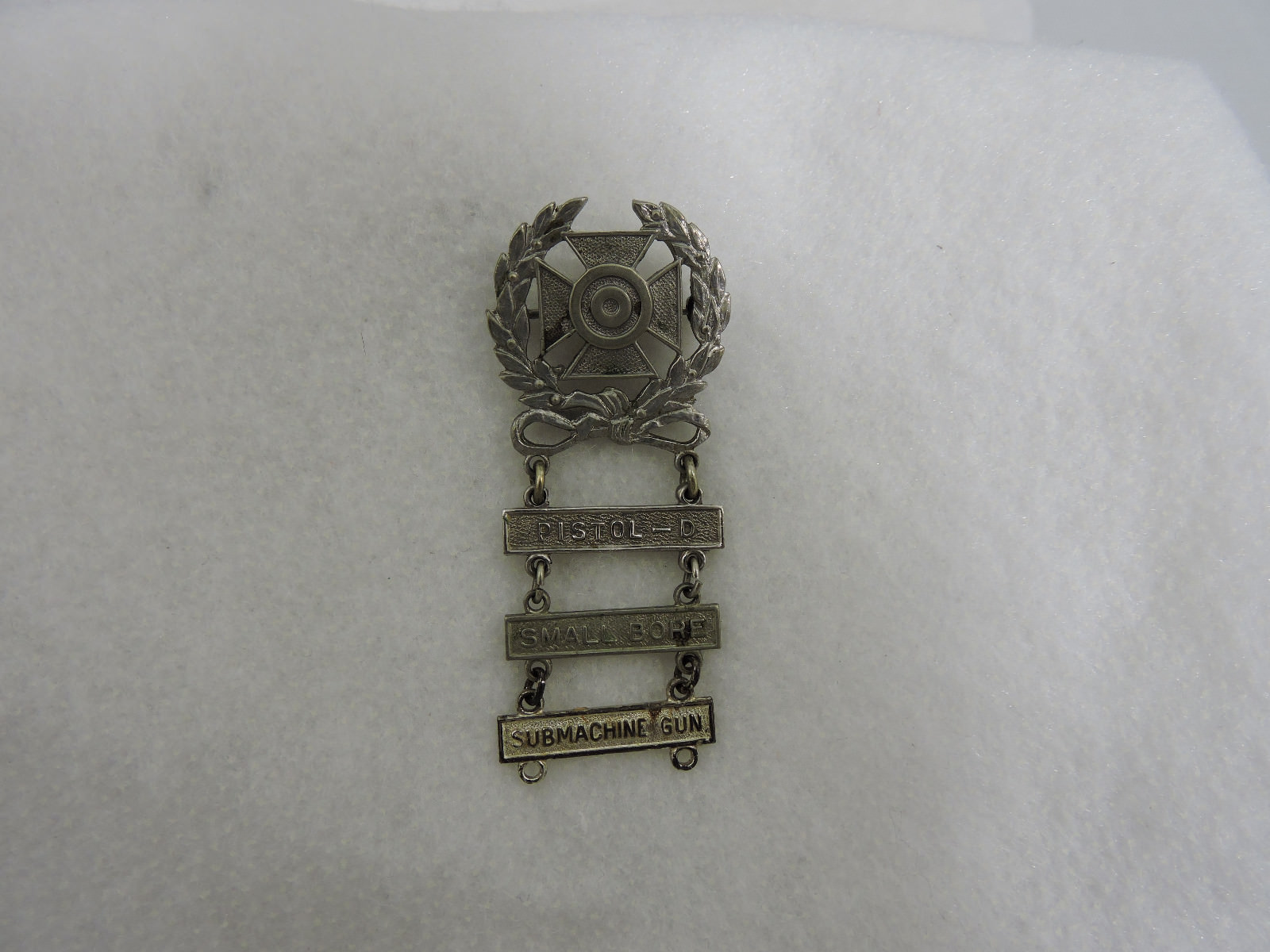 Vintage US Army Expert Marksman Badge Pinback Pistol-D Small Bore ...