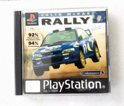 COLIN MCRAE RALLY Playstation PS1 PAL ITA + GUIDA STRATEGICA UFFICIALE ...