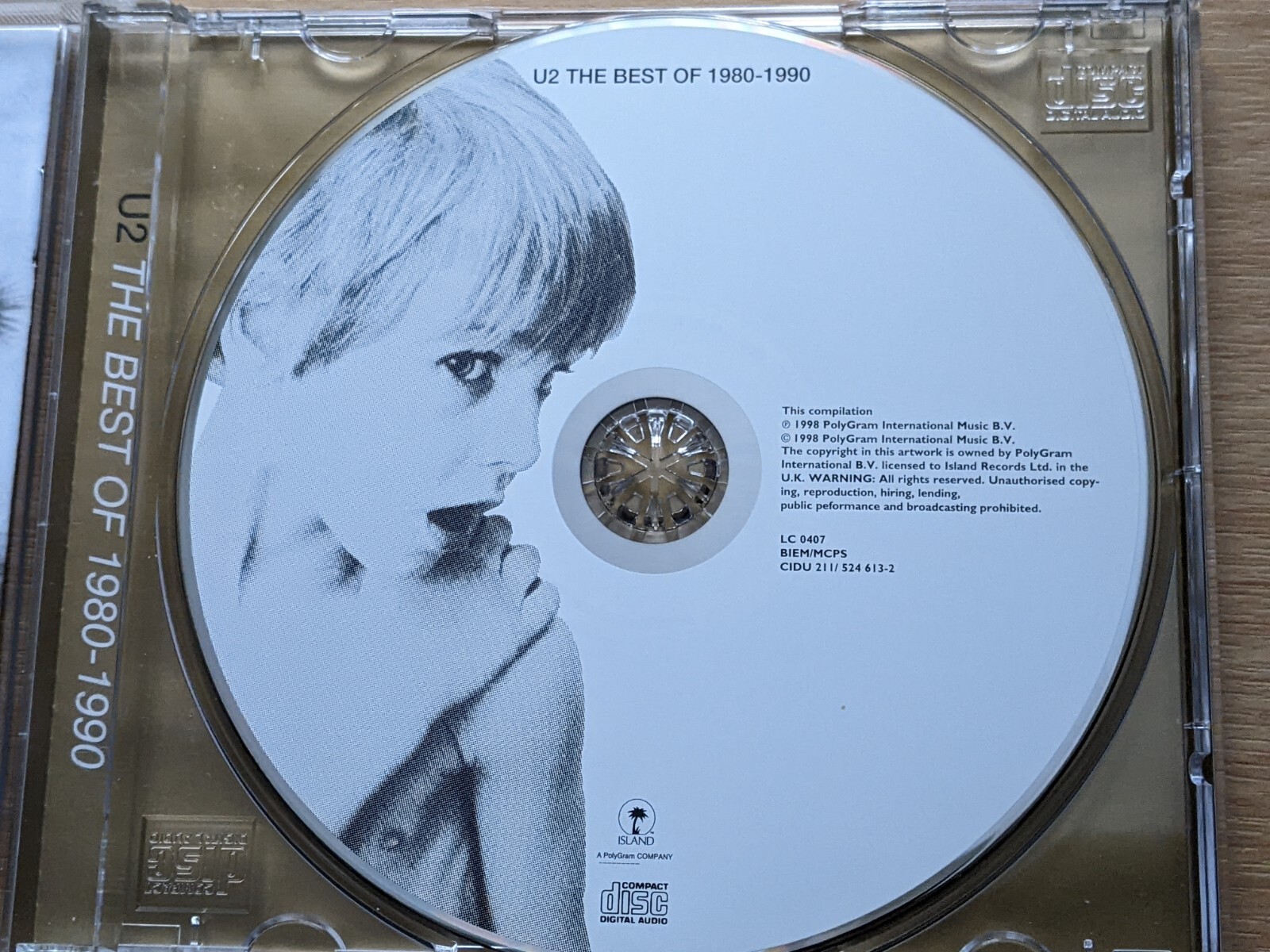 U2 ‎– The Best of 1980-1990 (CD Album 1998) 731452461322 | eBay