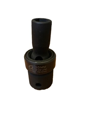 Sunex 210UM 10mm 1/2" Drive 6 Point Universal Shallow Impact Socket ...