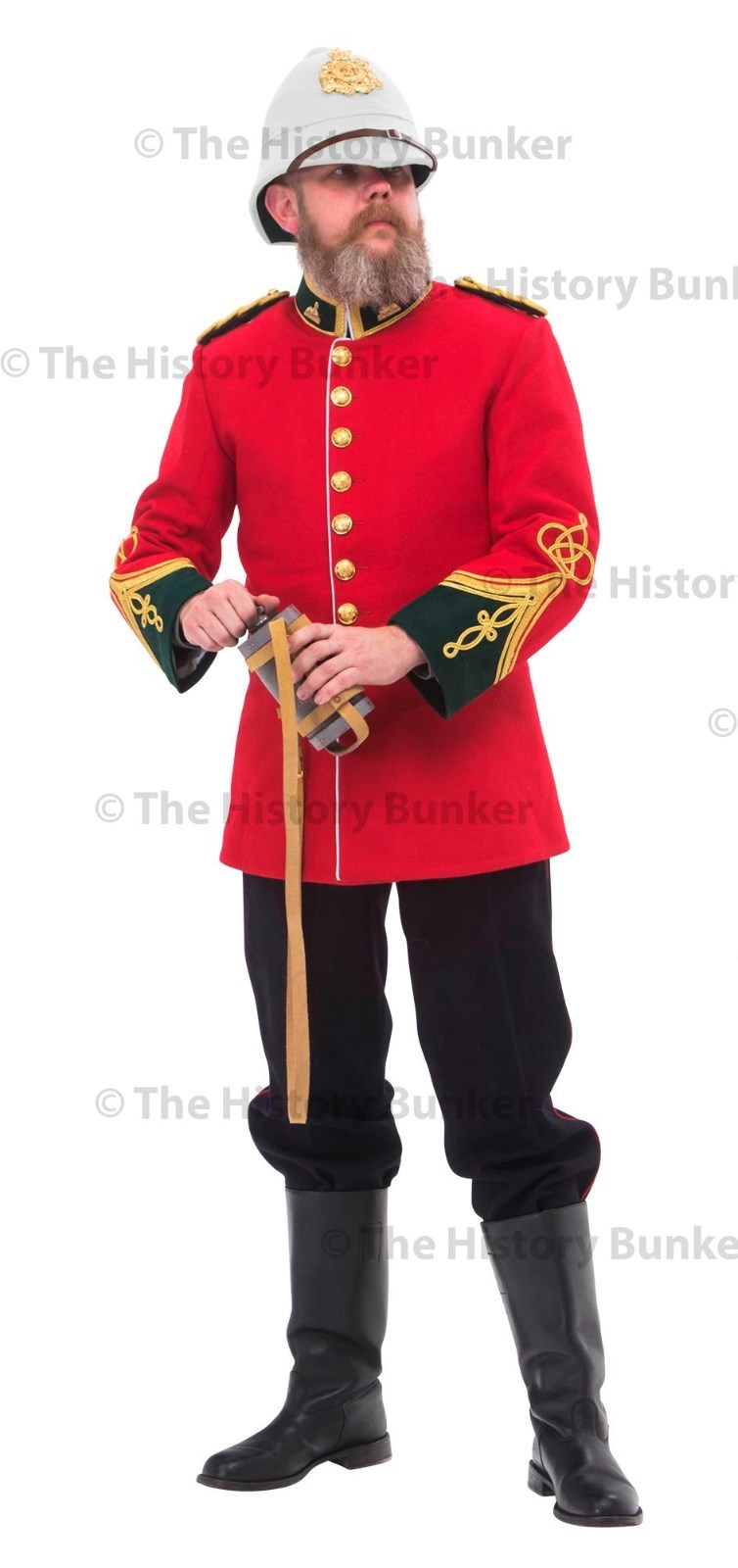1879 British Anglo Zulu war officers uniform - Lt Bromhead - MADE TO ...