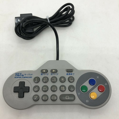 Nintendo Super Famicom NTT DATA KEYPAD NDK10 Controller Only Key pad ...