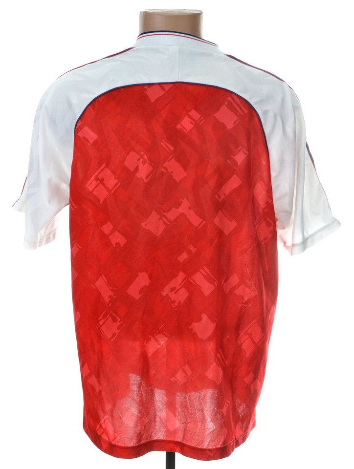 ARSENAL 1990/1992 HOME FOOTBALL SHIRT JERSEY ADIDAS SIZE L ADULT | eBay