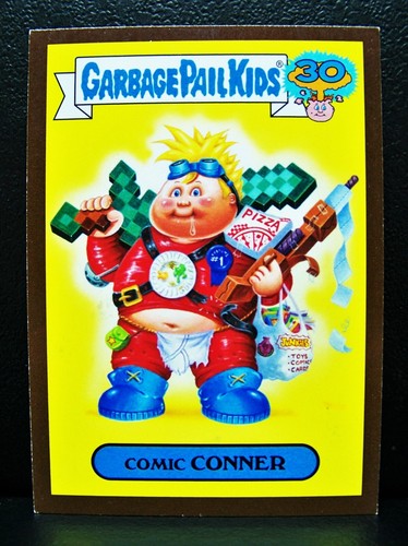 GPK 2015 Series 2 30th Anniversary BROWN Poop Border Book Cover #1a ...