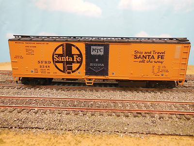 HO SCALE ATHEARN SANTA FE 2248 50' MECHANICAL REEFER RTR O/B | eBay