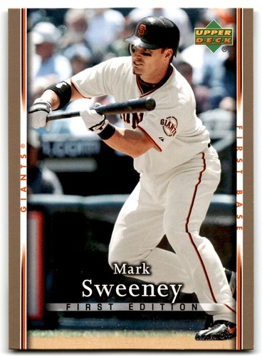 2007 Upper Deck First Edition Mark Sweeney Baseball Cards #278 | eBay