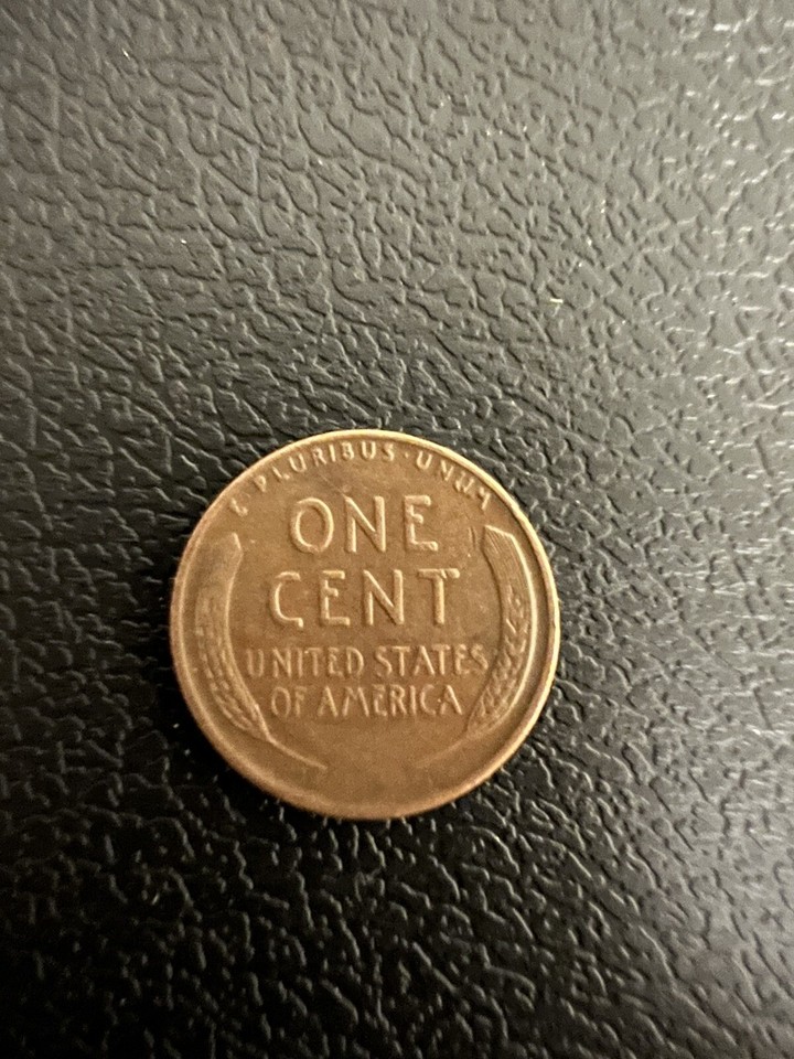 1944 D Wheat Penny RARE Mint Error D Over S Double Die Liberty- L ...