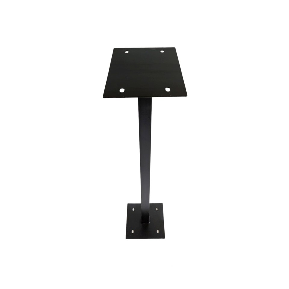 Contemporary Post Box Red with Lock Letterbox Cast Iron Mailbox Wall ...