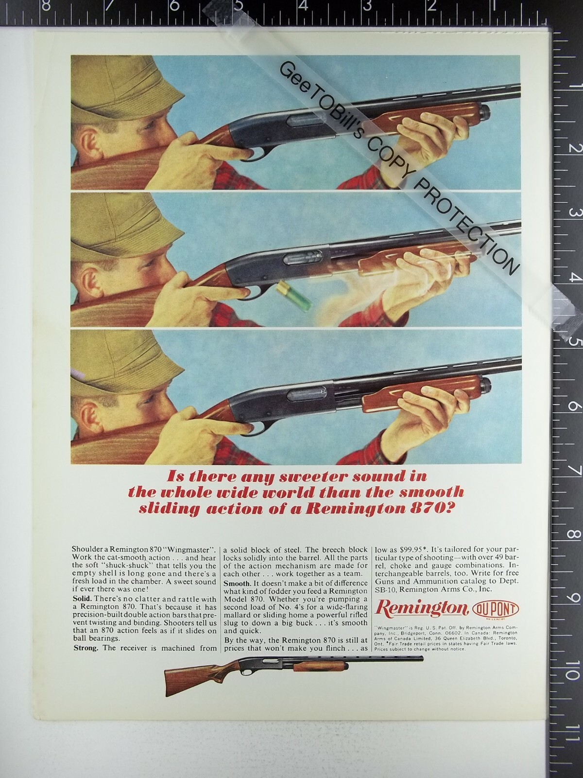 1964 Remington shotgun model 870 Wingmaster pump action vintage ...