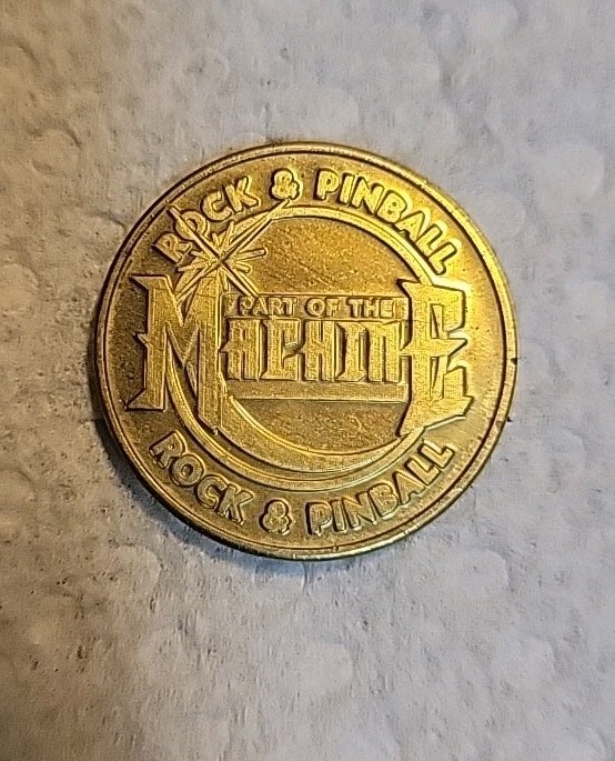 ROCK AND PINBALL VINTAGE ARCADE TOKEN ROCK & ROLL HALL OF FAME | eBay
