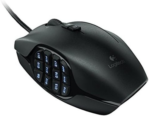 Logitech G600 MMO Gaming Mouse, RGB Backlit, 20 Programmable Buttons F ...