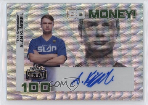 2025 Leaf Metal Power Slap So Money! Silver Wave /25 Alan Klingbeil #SM ...