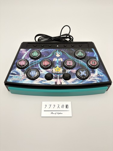 PS3 Hatsune Miku Project DIVA-F Mini Arcade Controller Black HP3-900 ...