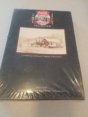 Coca Cola Stationery Collection John Baeder 16 Sheets/Envelopes | eBay
