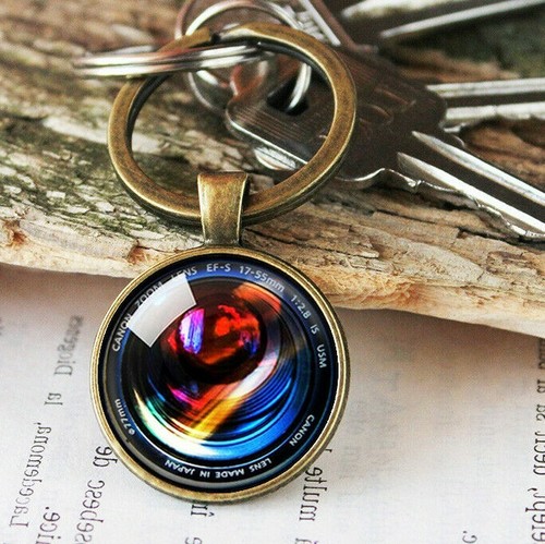 Camera Lens Keychain, Camera Lens Key Ring, Gifts For Photographers ...