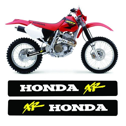 SWINGARM LAMINATED GRAPHICS DECALS STICKERS HONDA XR250 XR400 XR650 ...
