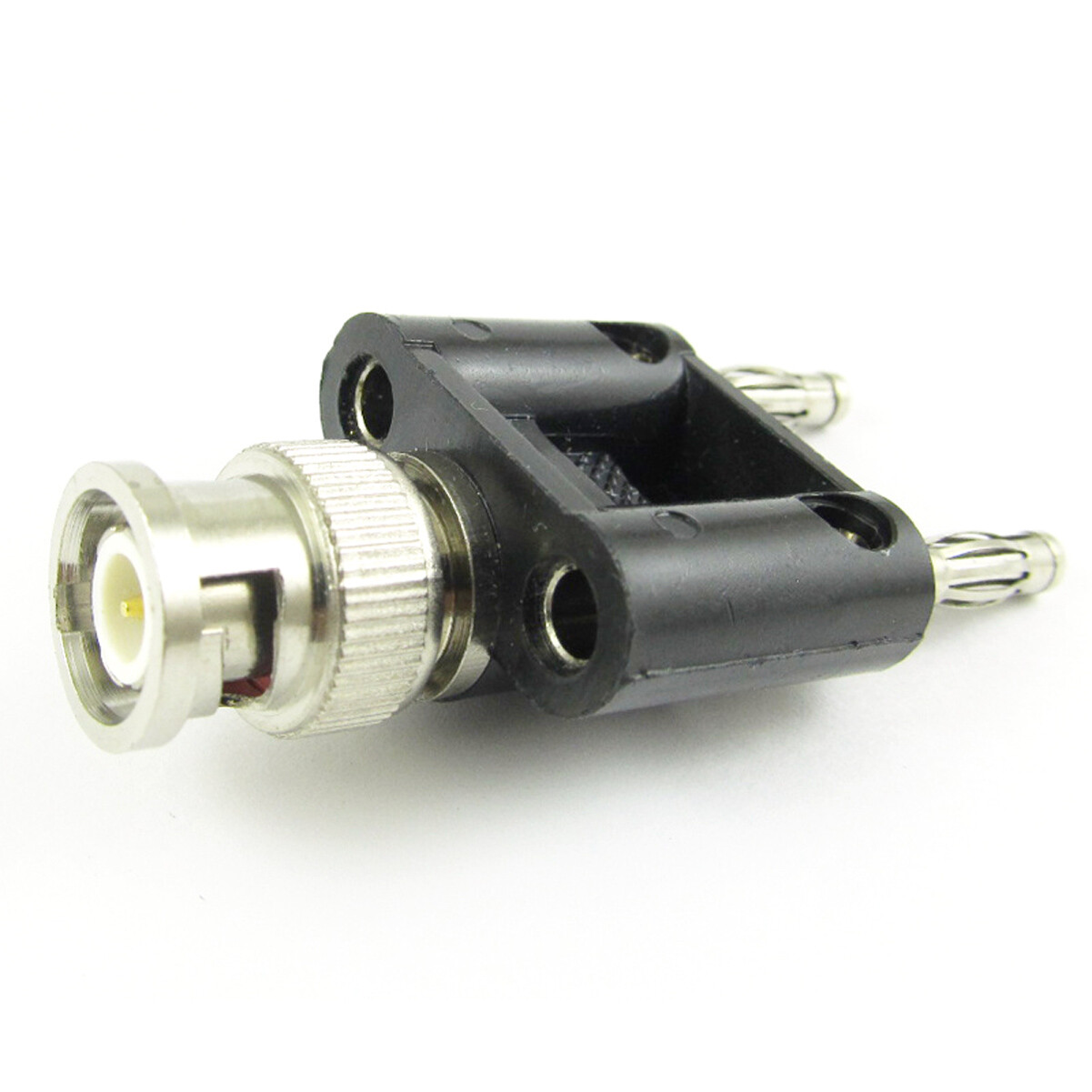 2pcs BNC to Banana Plug BNC Male Plug To Dual 4mm Banana Male RF ...