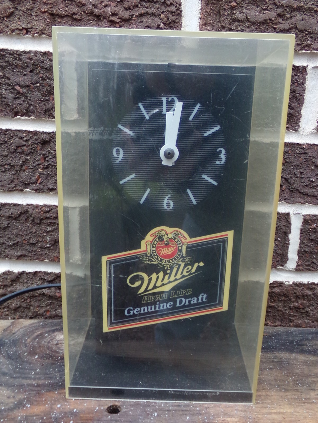 Vintage Miller High Life Genuine Draft Beer Light Up Sign Advertising ...