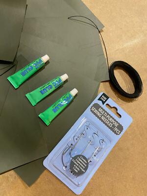 TENT/CANOPY REPAIR KIT - OVERNIGHT FIX - IDEAL FOR CAMPING/FESTIVAL ...