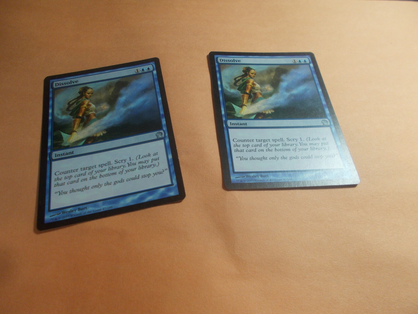 Dissolve x2 MTG Theros Blue Uncommon Instant NM | eBay