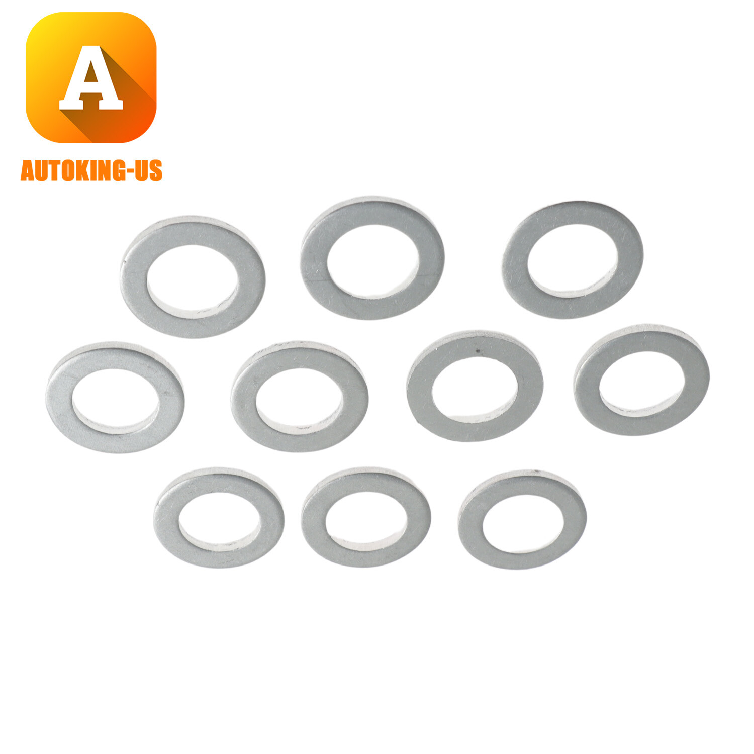 10 Pcs 12mm Drain Plug Crush Washers Fits for Honda & Acura 94109-12000 ...