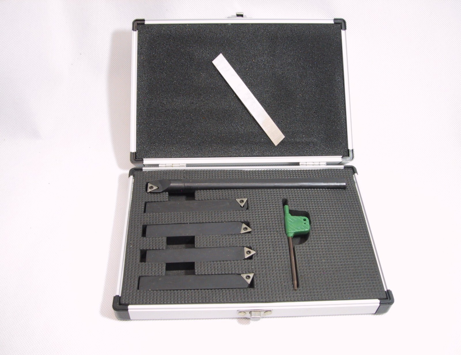 BOSTAR 5PC Carbide Indexable 1/2" Turning Tool Set With Parting Blade ...