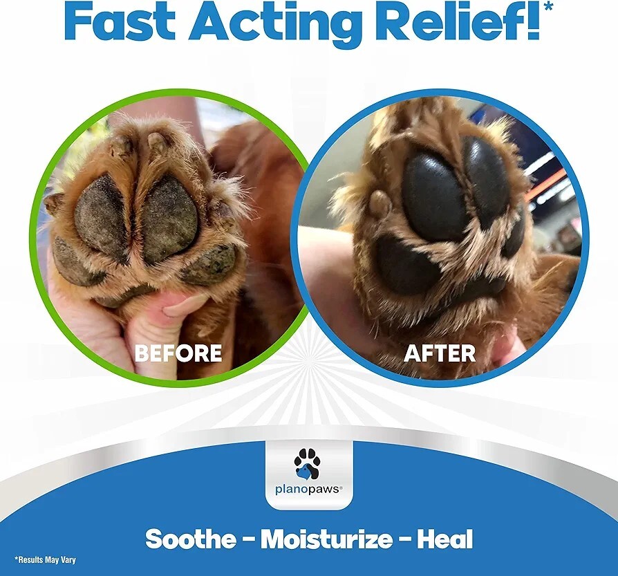 Organic Dog Protector Balm Wax Stick Cracked Paw Soother Lick Safe 1 oz ...