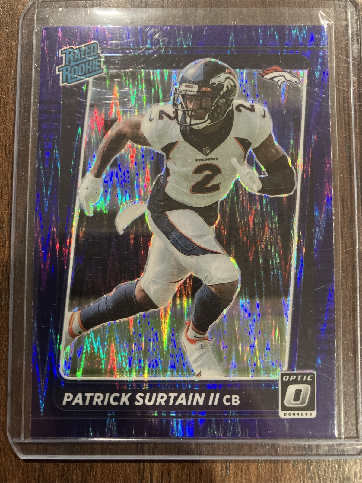2021 Donruss Optic Purple Shock #244 Patrick Surtain II RR | eBay